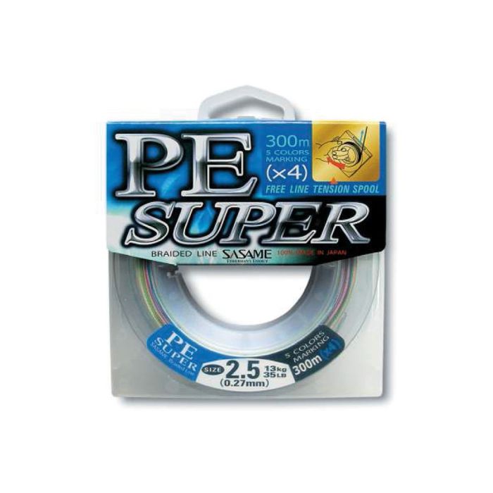 Sasame PE Super Braid X4 - Ribarska Priča